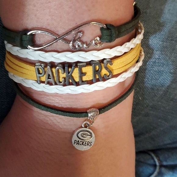 Jewelry | New Nfl Green Bay Packers Bracelet | Poshmark